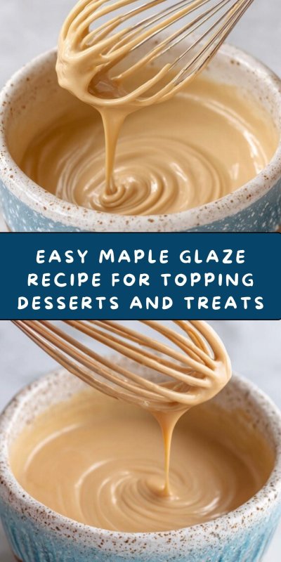 Easy Maple Glaze: The Perfect Recipe for Delicious Desserts Recipe ...